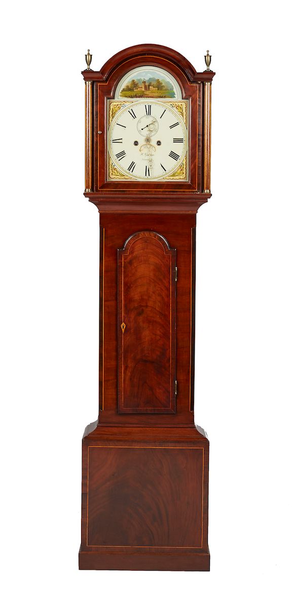 Bonhams : H Gunton - Norwich: a 19th century line inlaid mahogany ...