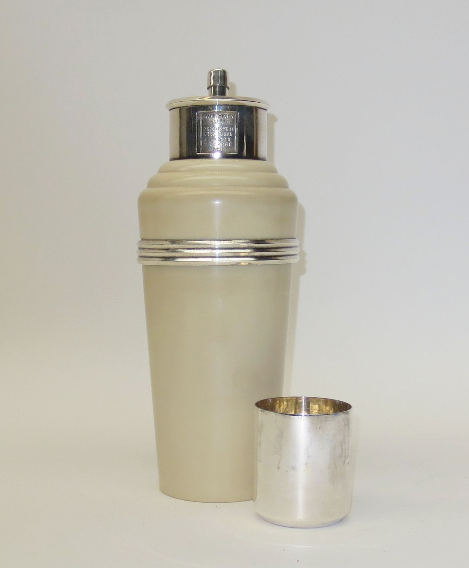 Bonhams Cars : A 'Master Incolor' cocktail shaker, by Raphael & Lawson ...