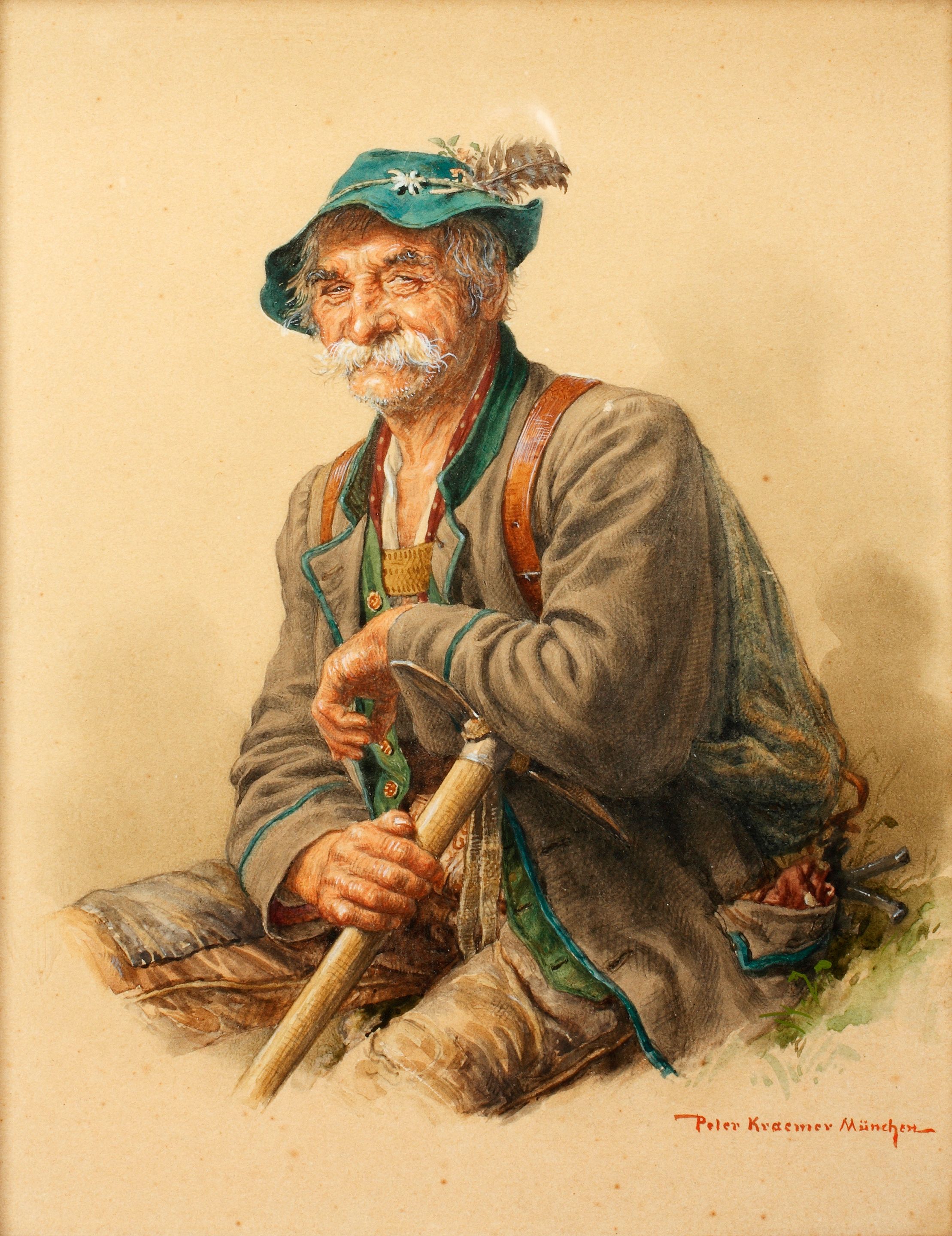 Bonhams : Peter Kraemer (German, born 1937) Tyrolean man
