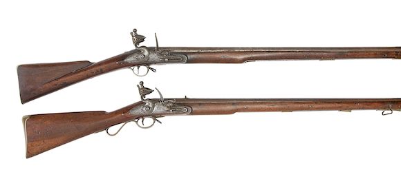 Bonhams : A 10-Bore Flintlock India Pattern Service Musket
