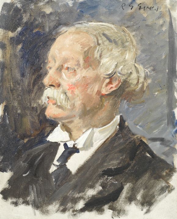 Bonhams : PATMORE (COVENTRY) Portrait sketch of Coventry Patmore by ...