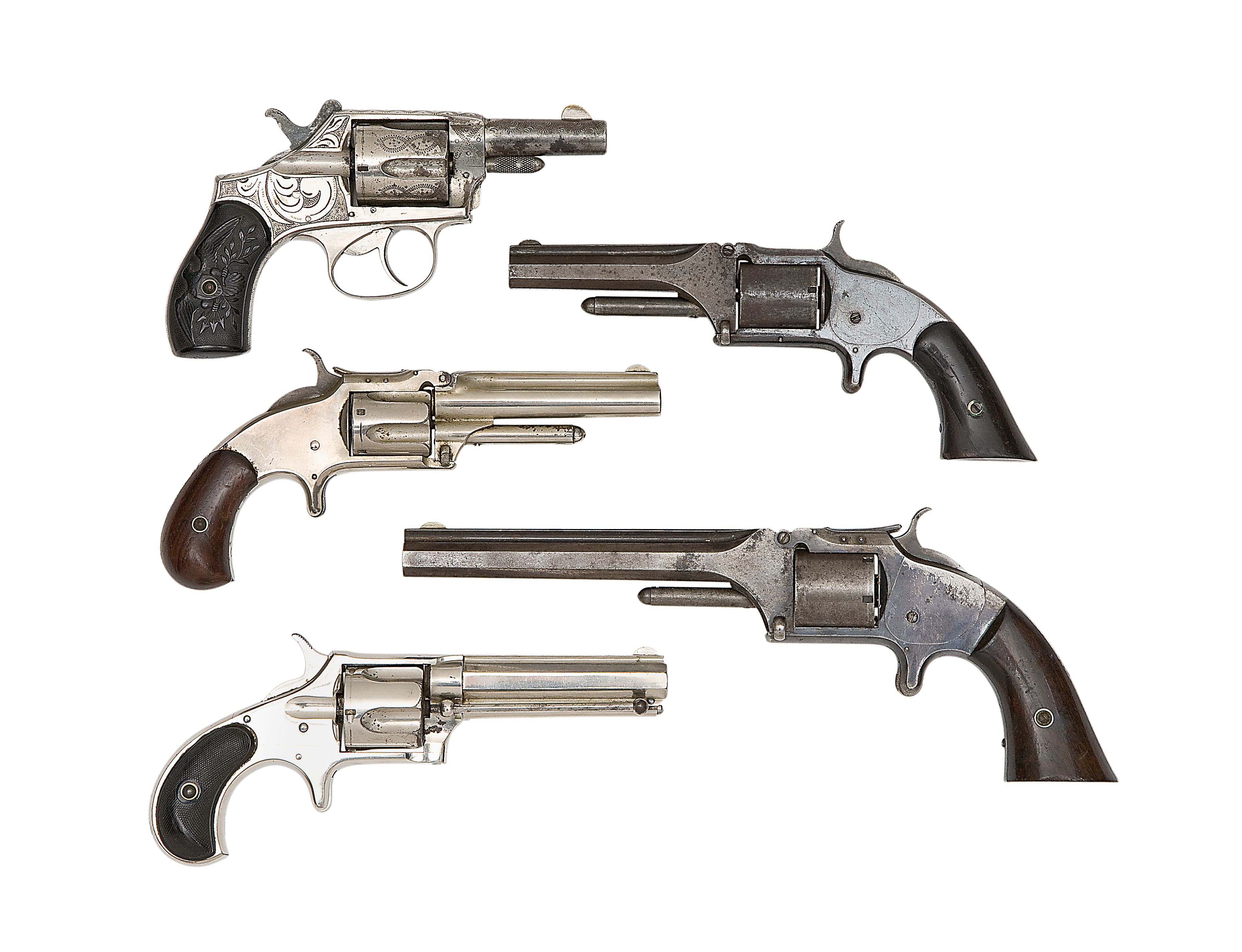 Bonhams : A .38 American Eagle Five-Shot Rim-Fire Pocket Revolver Or ...