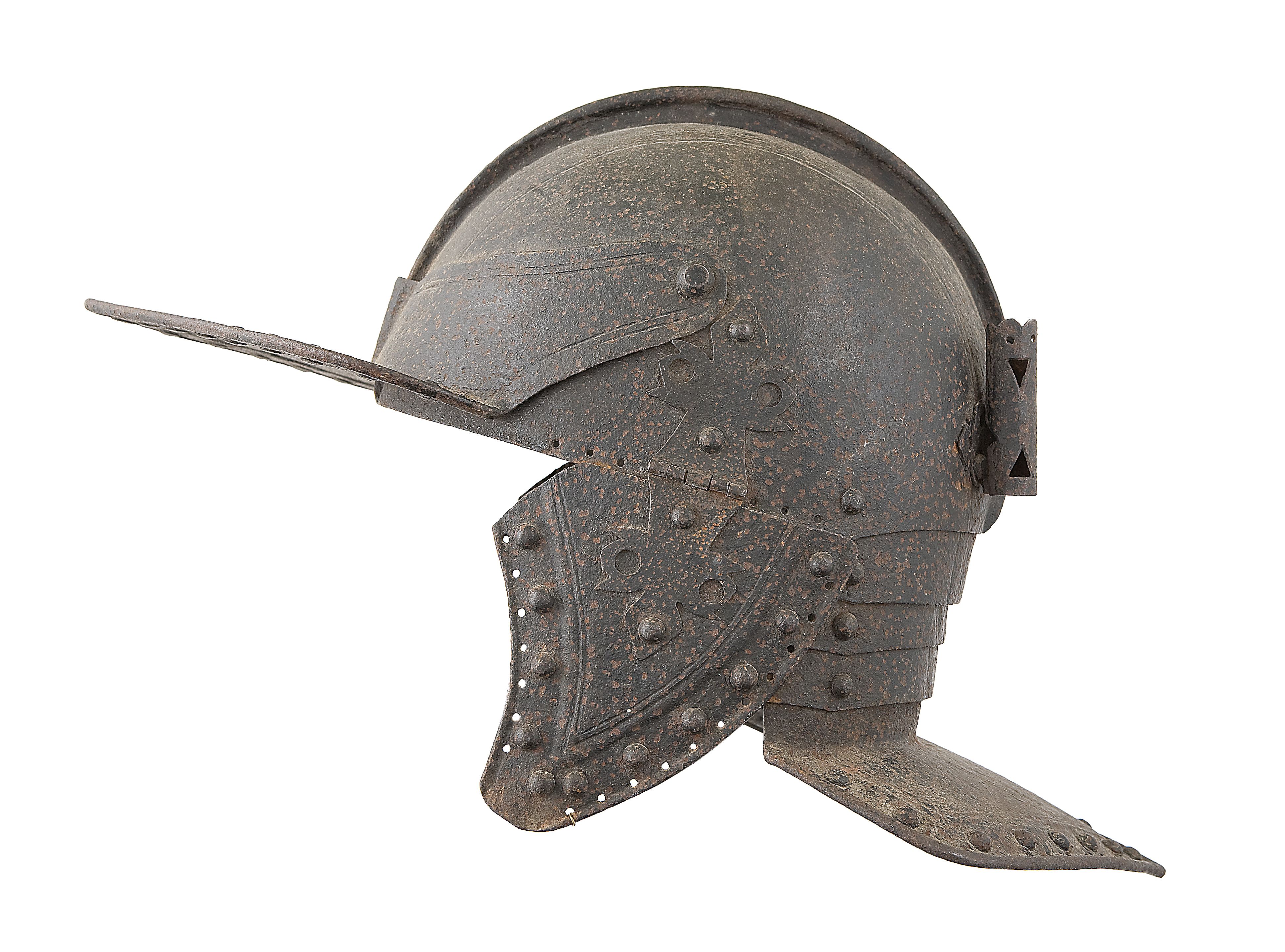 Bonhams : A Harquebusier's Pot Helmet In English Style Of The Second ...