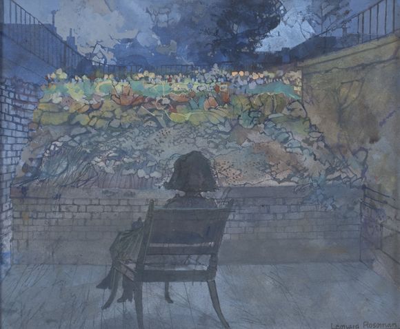 Bonhams : Leonard Rosoman OBE RA (British, 1913-2012) The Roof Garden