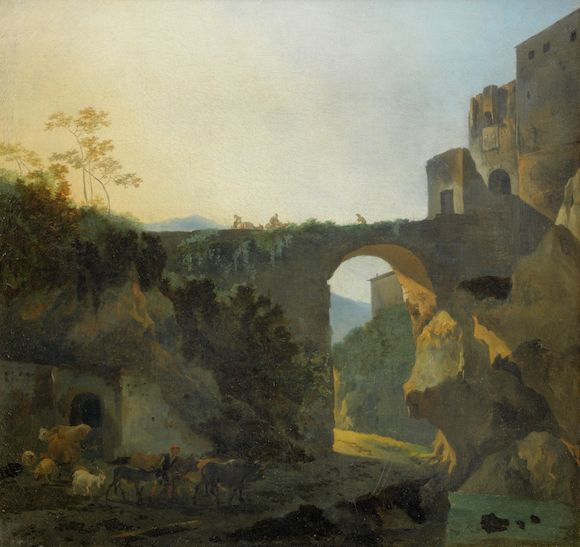 Bonhams : Adam Pynacker (Pynacker, near Delft circa 1620-1673 Amsterdam ...