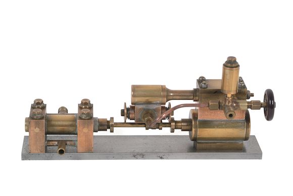 Bonhams : A HORIZONTAL STEAM FEED PUMP,