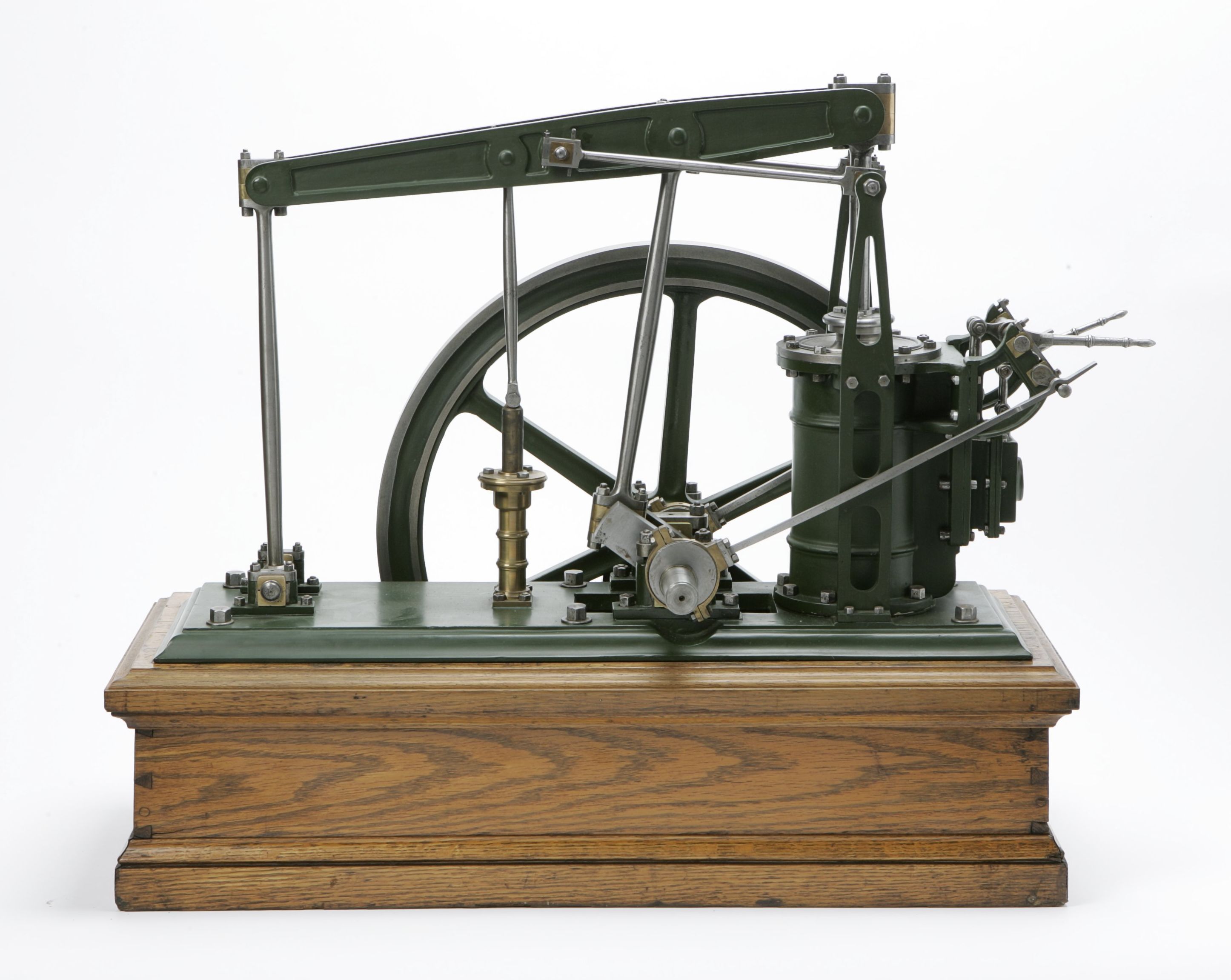 Bonhams : A SMALL, FULL-SIZED GRASSHOPPER TWIN BEAM ENGINE, CIRCA 1865,