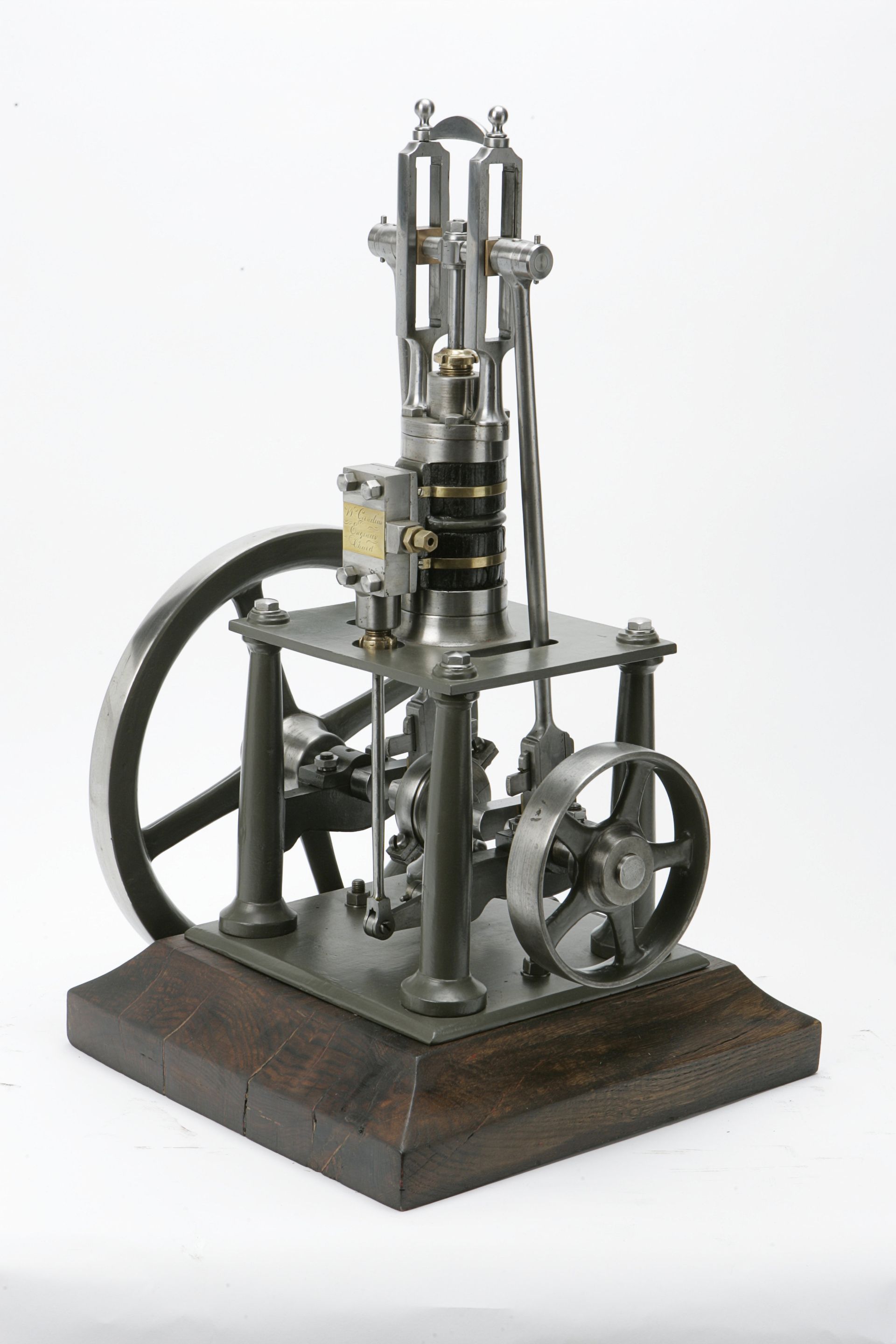 Bonhams : A SMALL, FULL-SIZED FOUR-PILLAR TABLE ENGINE, built by W ...