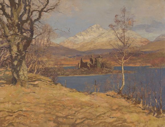 Bonhams : George Houston RSA RSW RGI (British, 1869-1947) Kilchurn ...