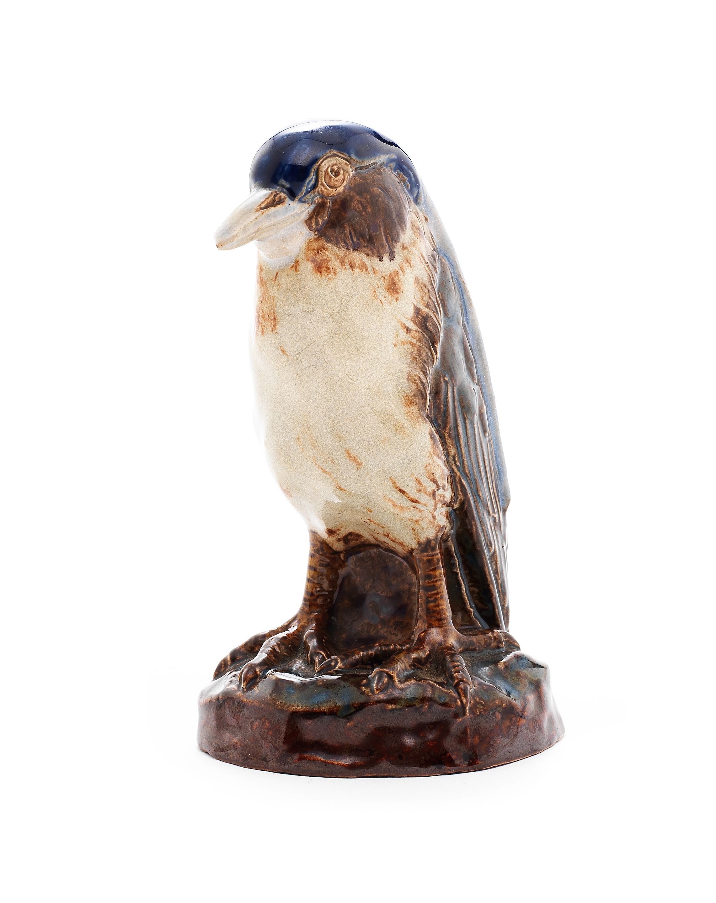 Bonhams : Harry Simeon for Doulton Lambeth a Stoneware Model of a Bird ...