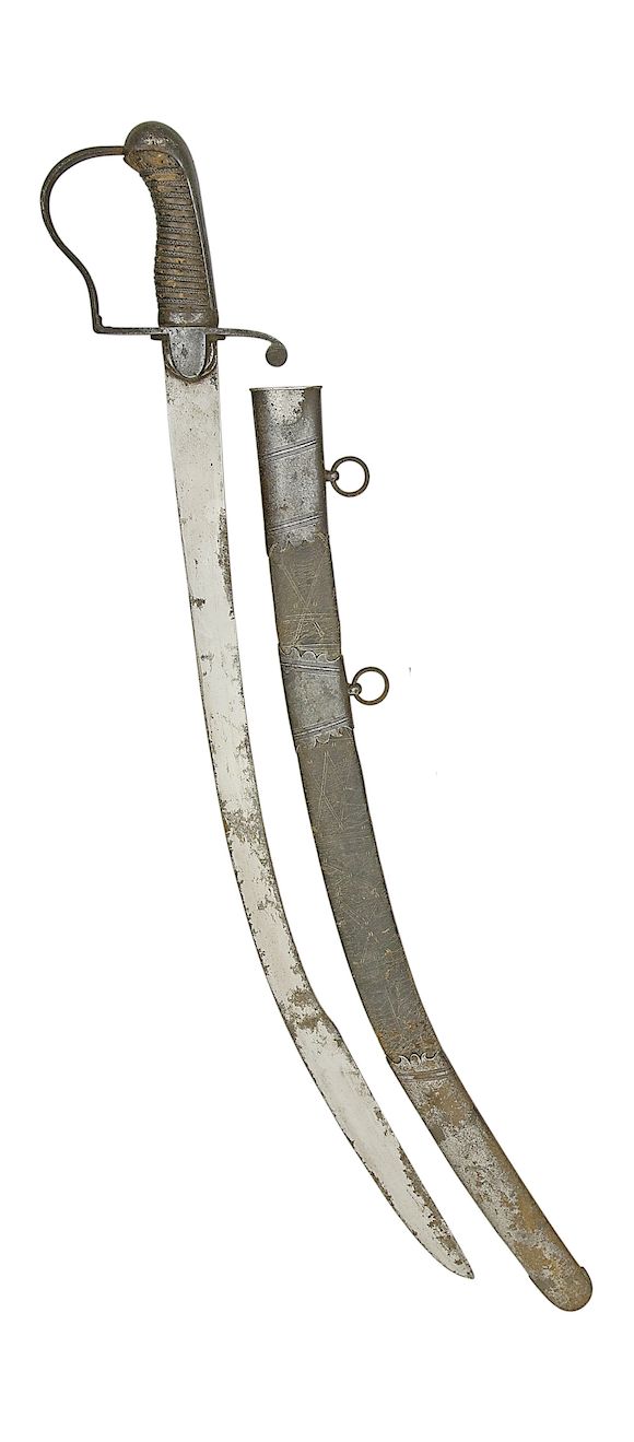 Bonhams : An Officer's Sabre Of 1796 Pattern, And A 1796 Pattern Light ...