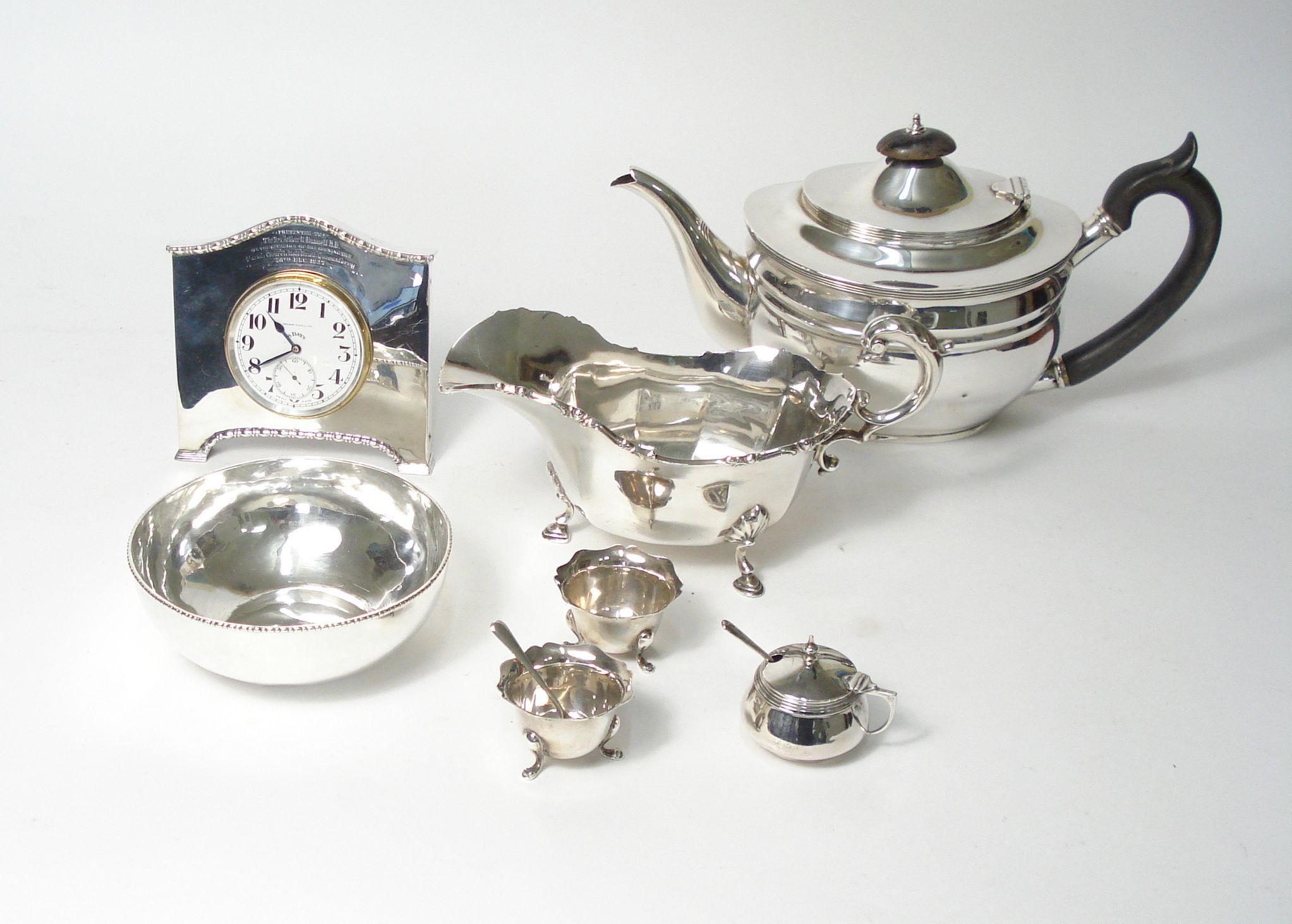 Bonhams : A small collection of silver various makers and dates