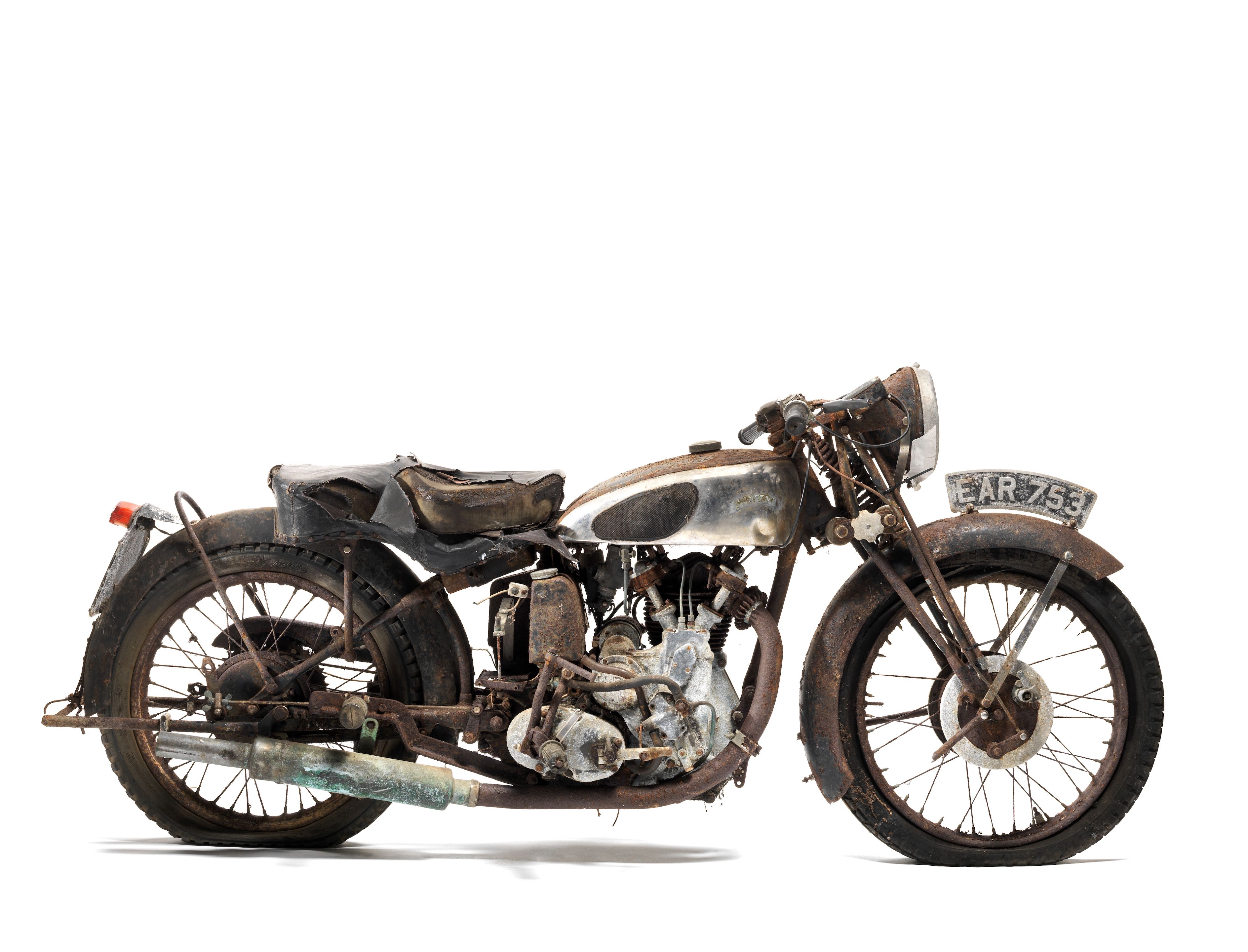 Bonhams Cars : 1938 Vincent-HRD 500cc Series-A Comet Project Frame no ...