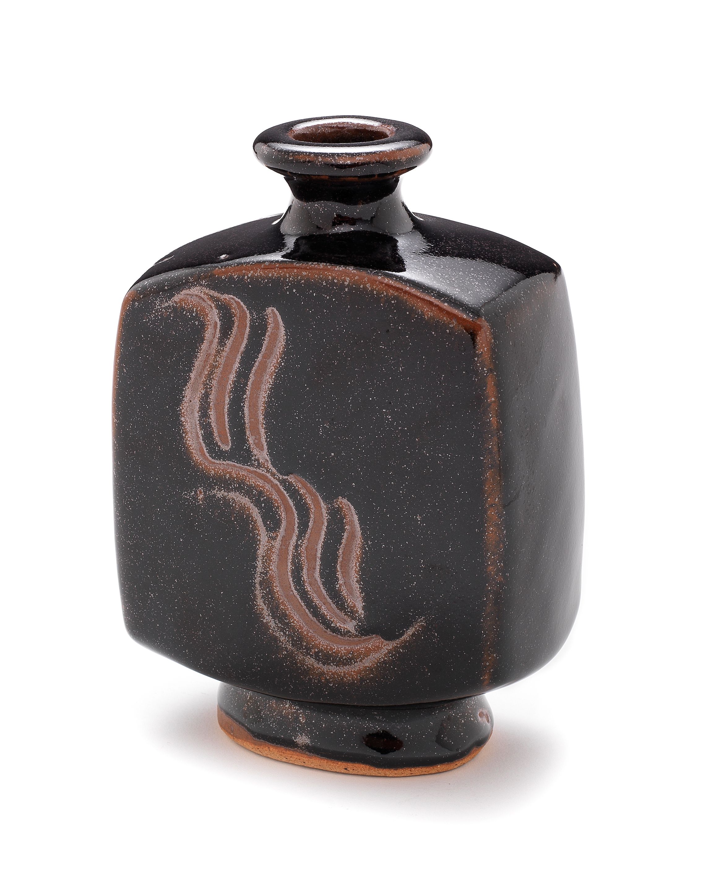 Bonhams : Bernard Leach (British, 1887-1979) A Bottle Vase, circa 1960