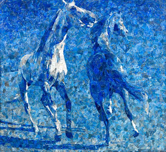 Bonhams : Ismail Gulgee (Pakistan, 1926-2007) Horses