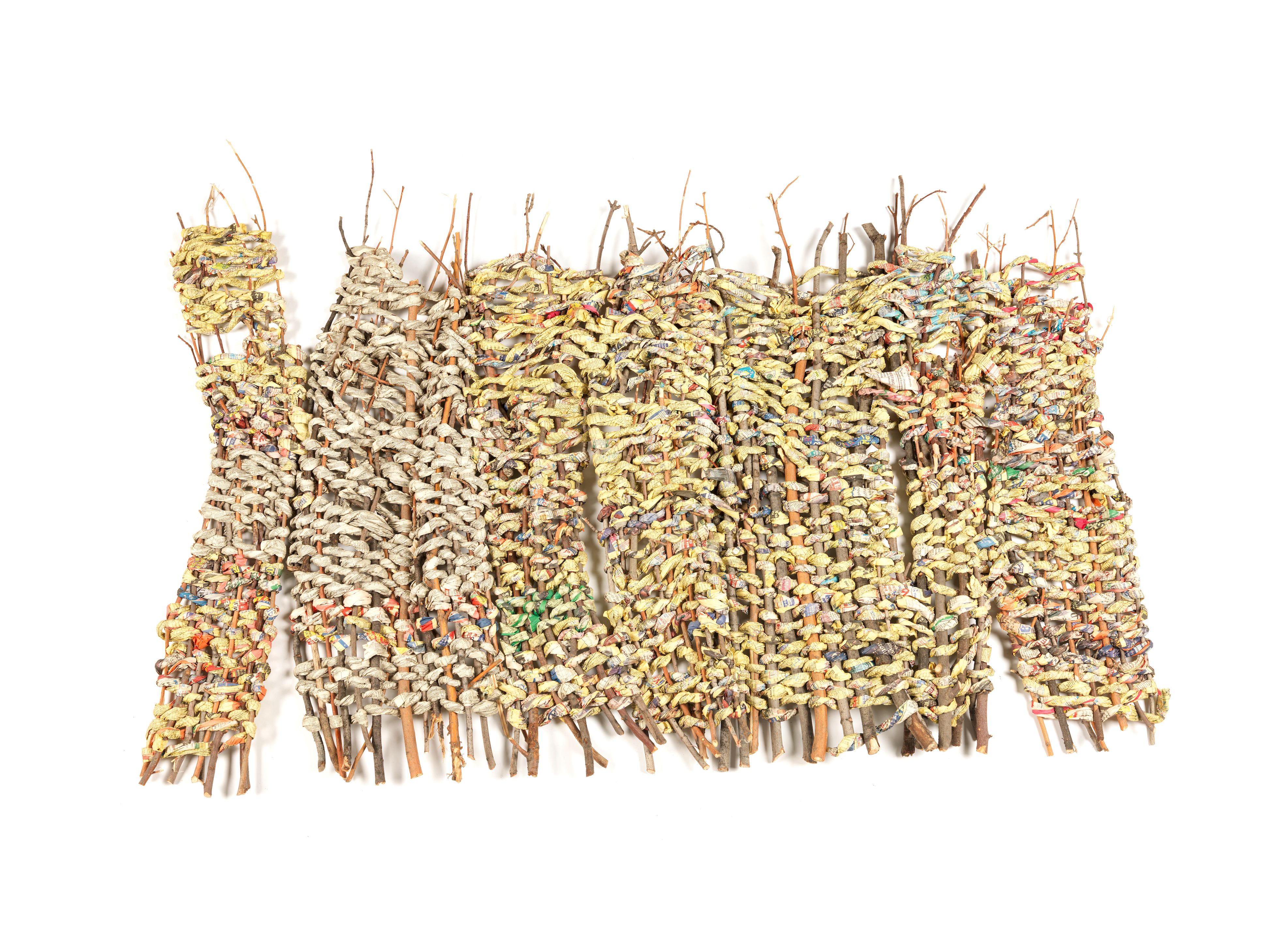 Bonhams : Nnenna Okore (Nigerian, born 1975) 'Fence'