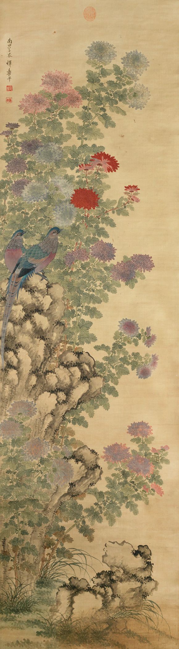 Bonhams : In the manner of Yun Shouping (1633–1690), 20th century ...