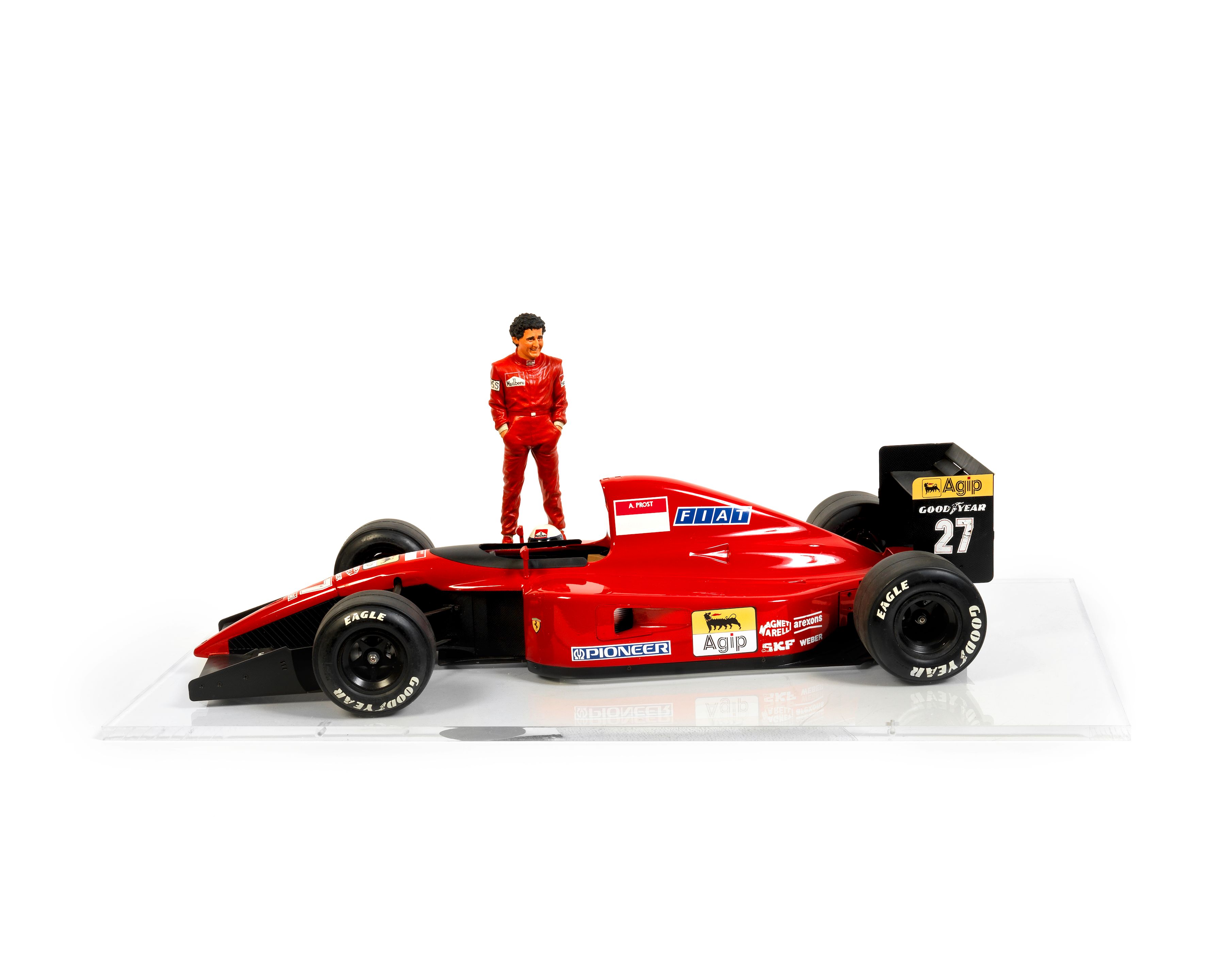 Bonhams Cars : A 1:10 scale model of the Alain Prost 1991 Ferrari 641 F1,