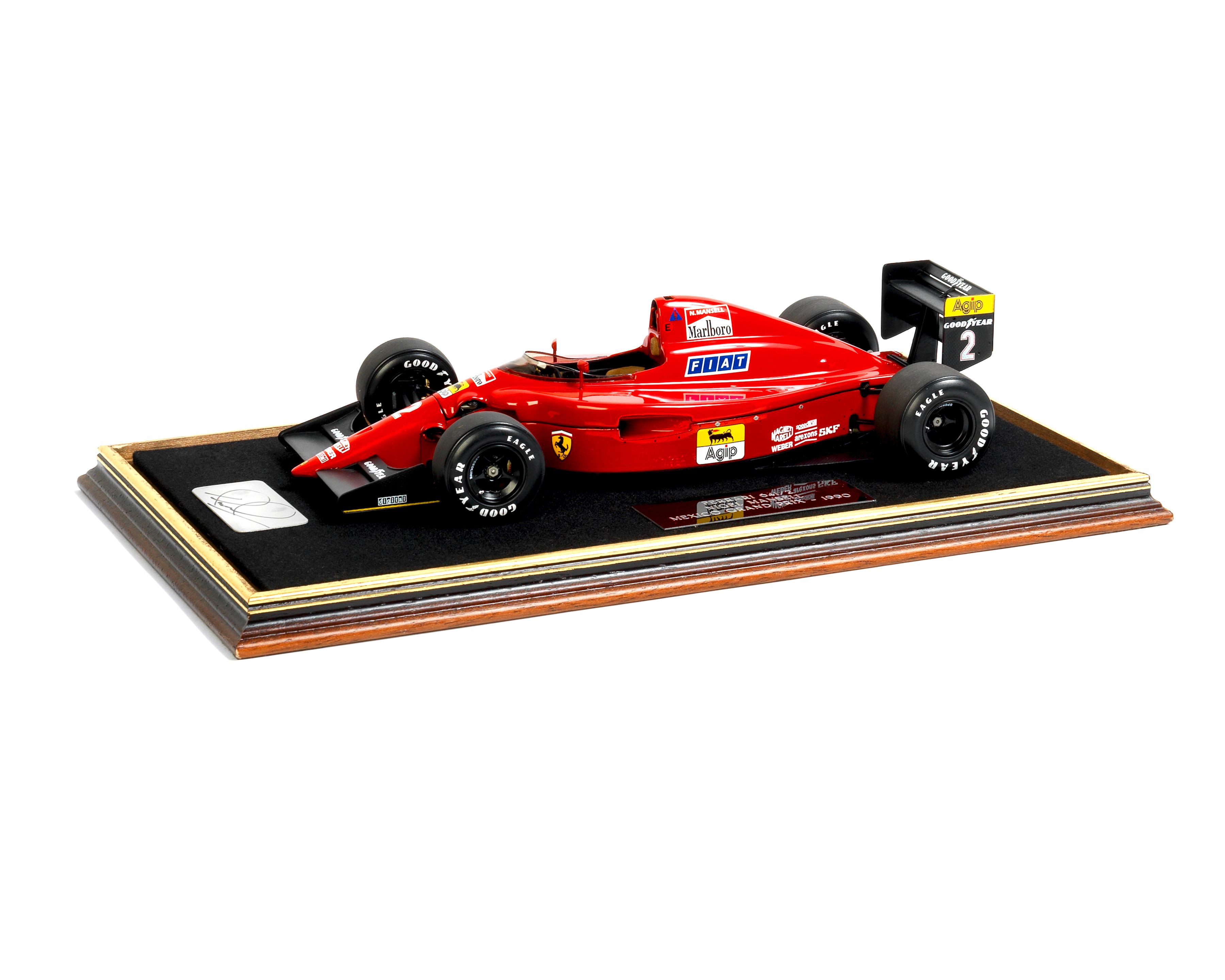 Bonhams Cars : A 1:20 scale model of Nigel Mansell's 1990 Mexican Grand ...