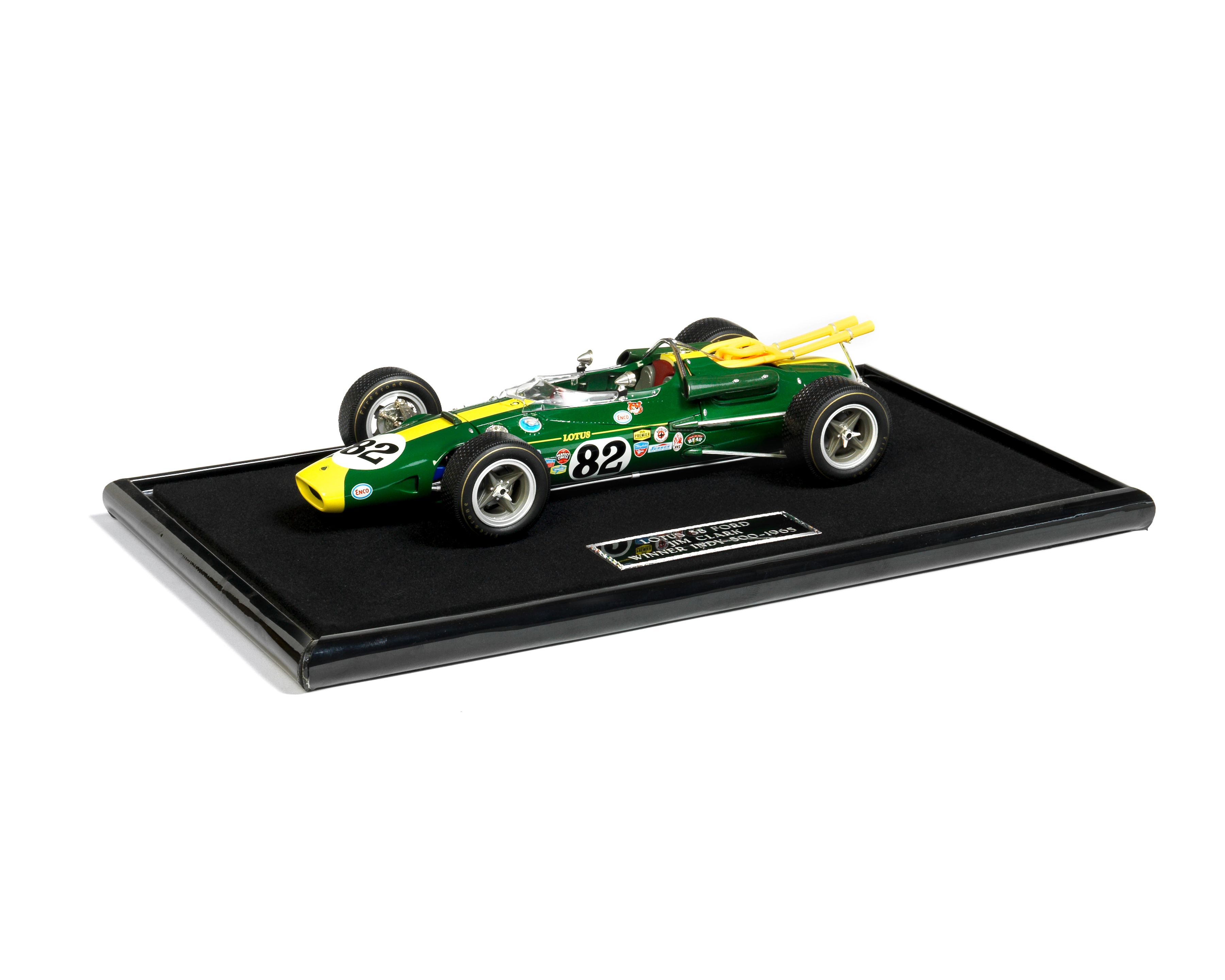 Bonhams Cars : A 1:18 scale model of Jim Clark's 1965 Indianapolis 500 ...