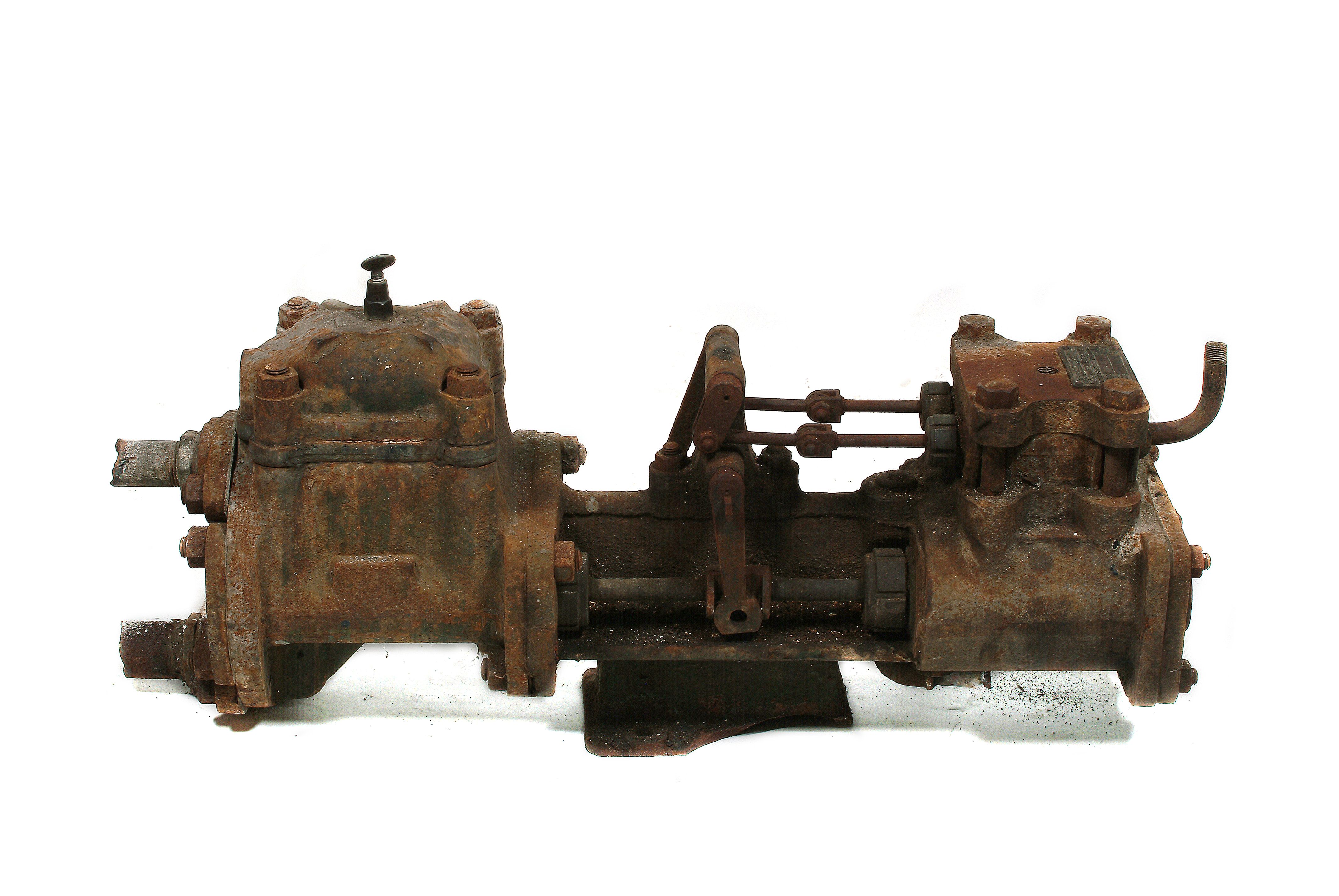 Bonhams : A twin cylinder horizontal duplex engine room auxiliary feed ...