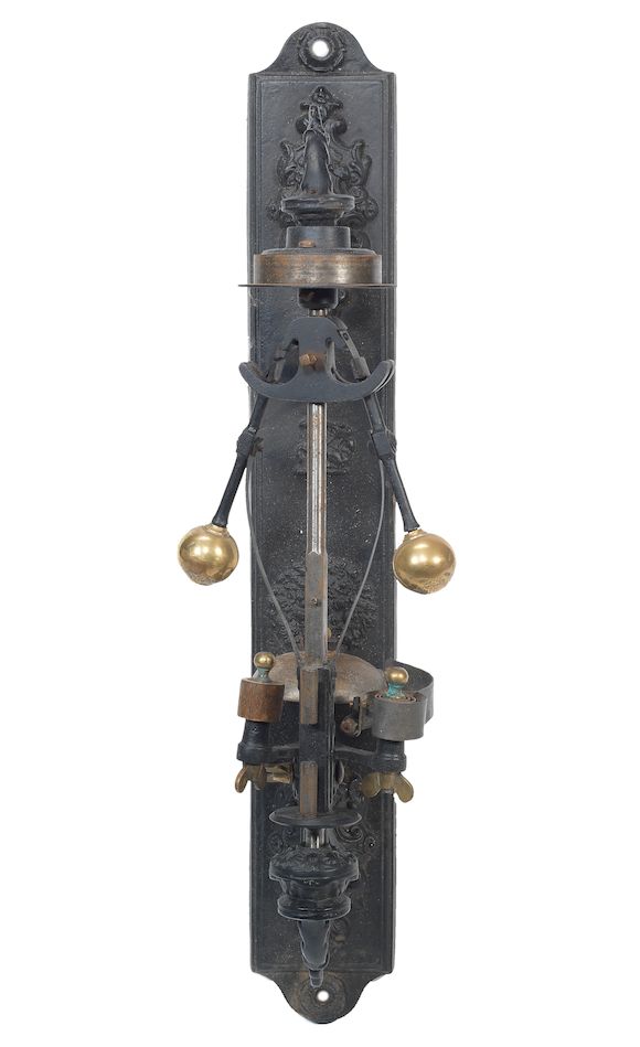 Bonhams : A 19th century wall mounted Windmill governor,
