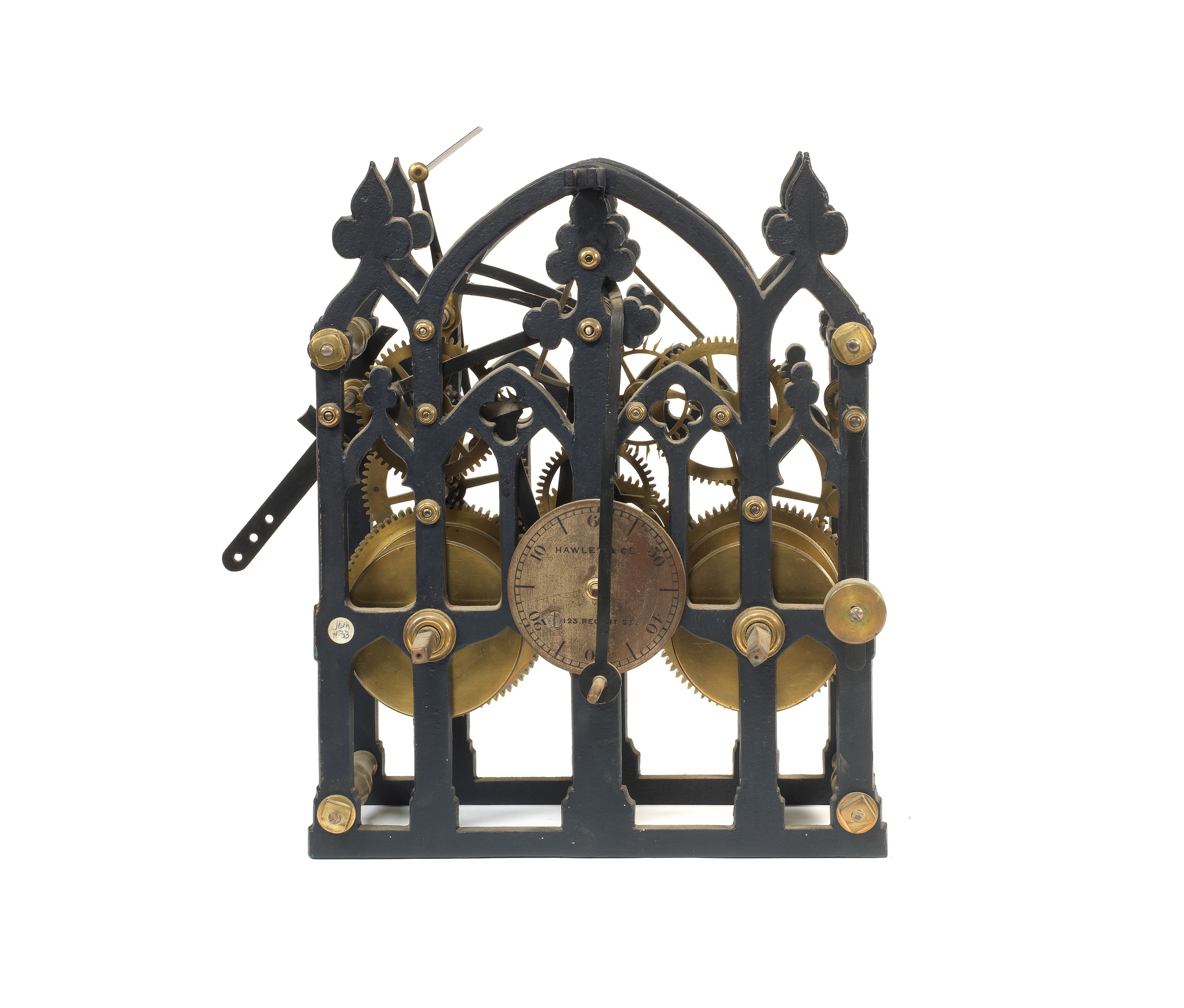 Bonhams : A late 19th century turret clock movement Hawley & Co, 123 ...
