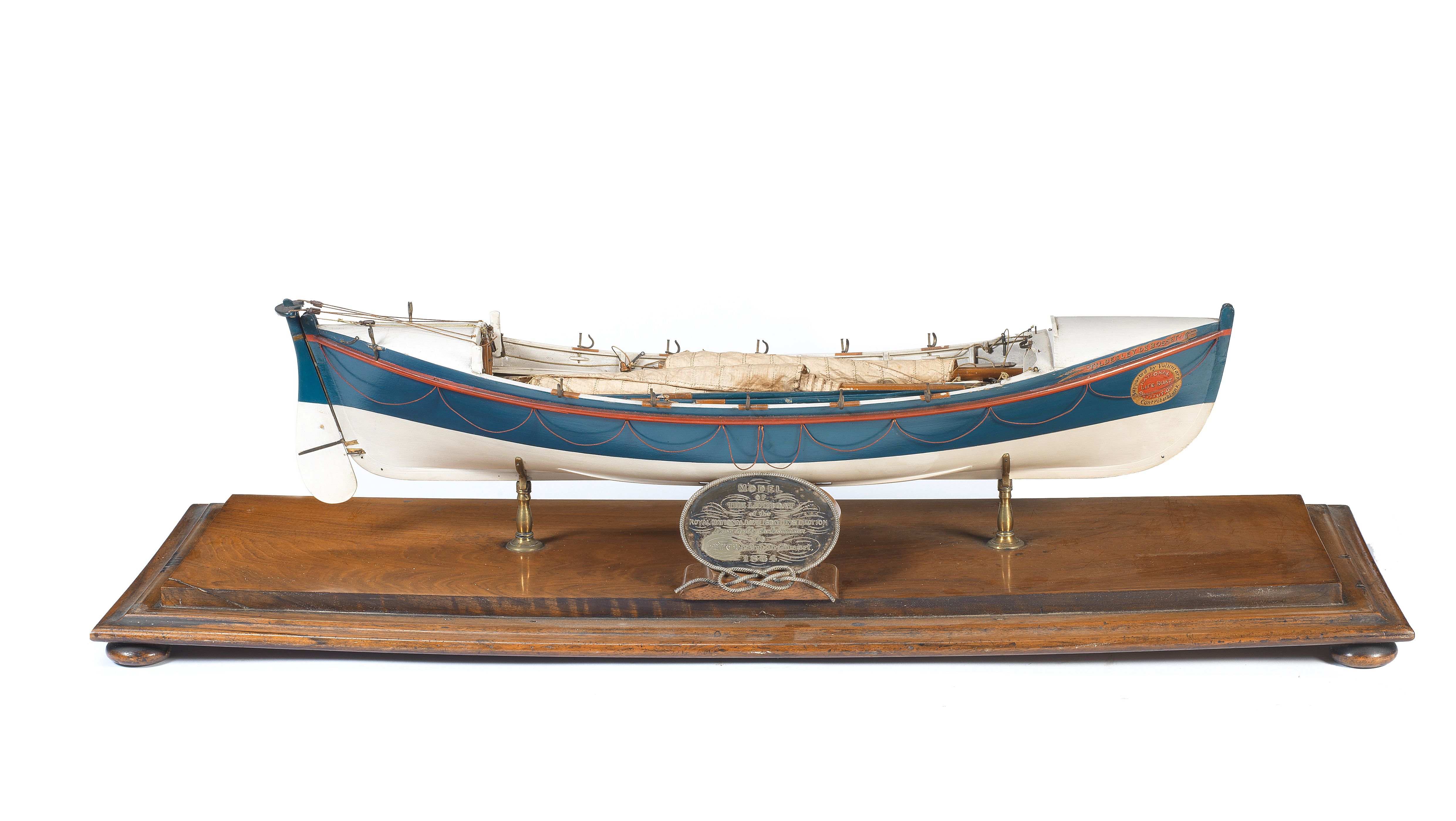 Bonhams : A RNLI presentation lifeboat model 1864,