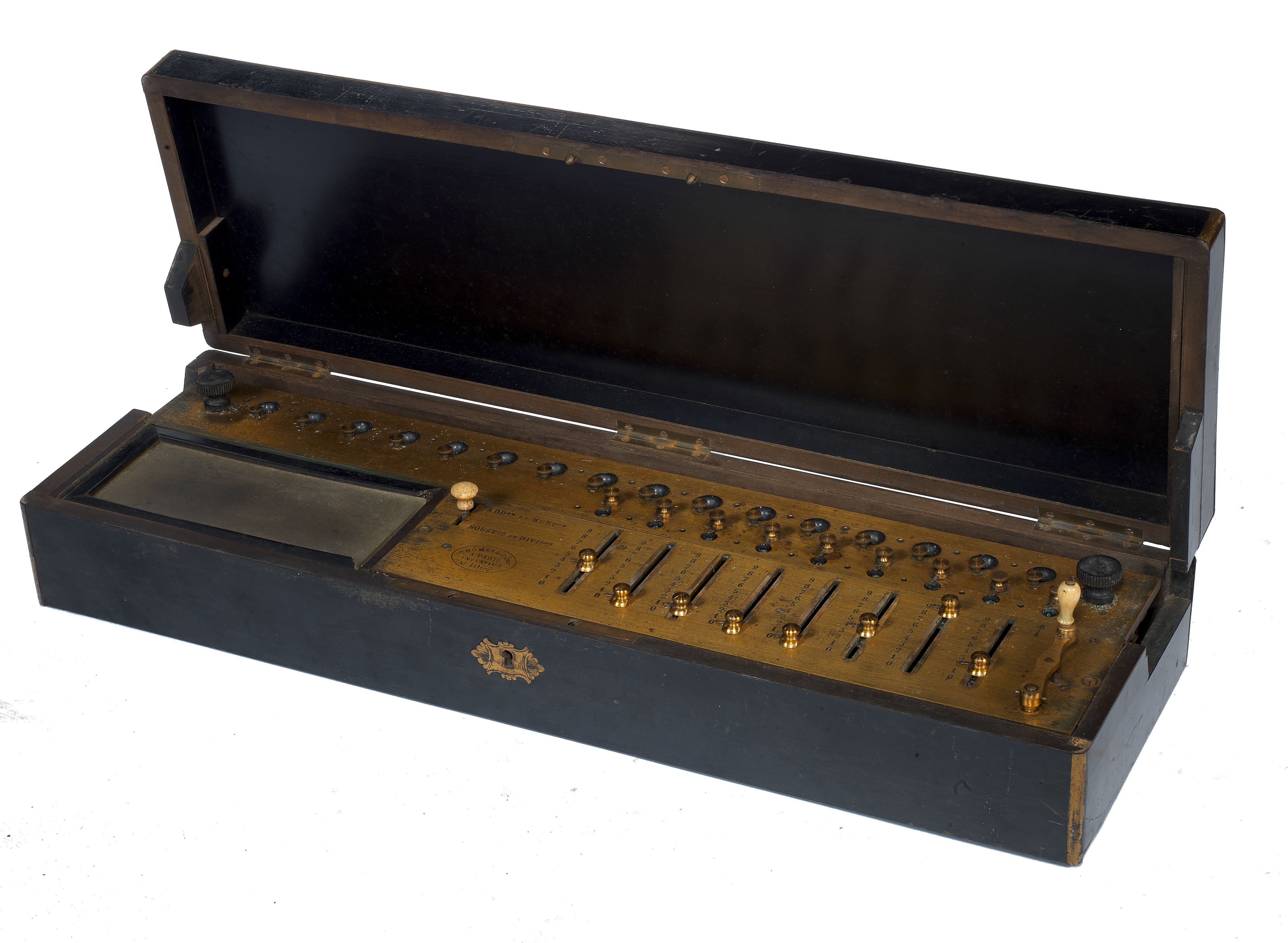 Bonhams : A Thomas de Colmar arithmometer, French, mid-19th century,
