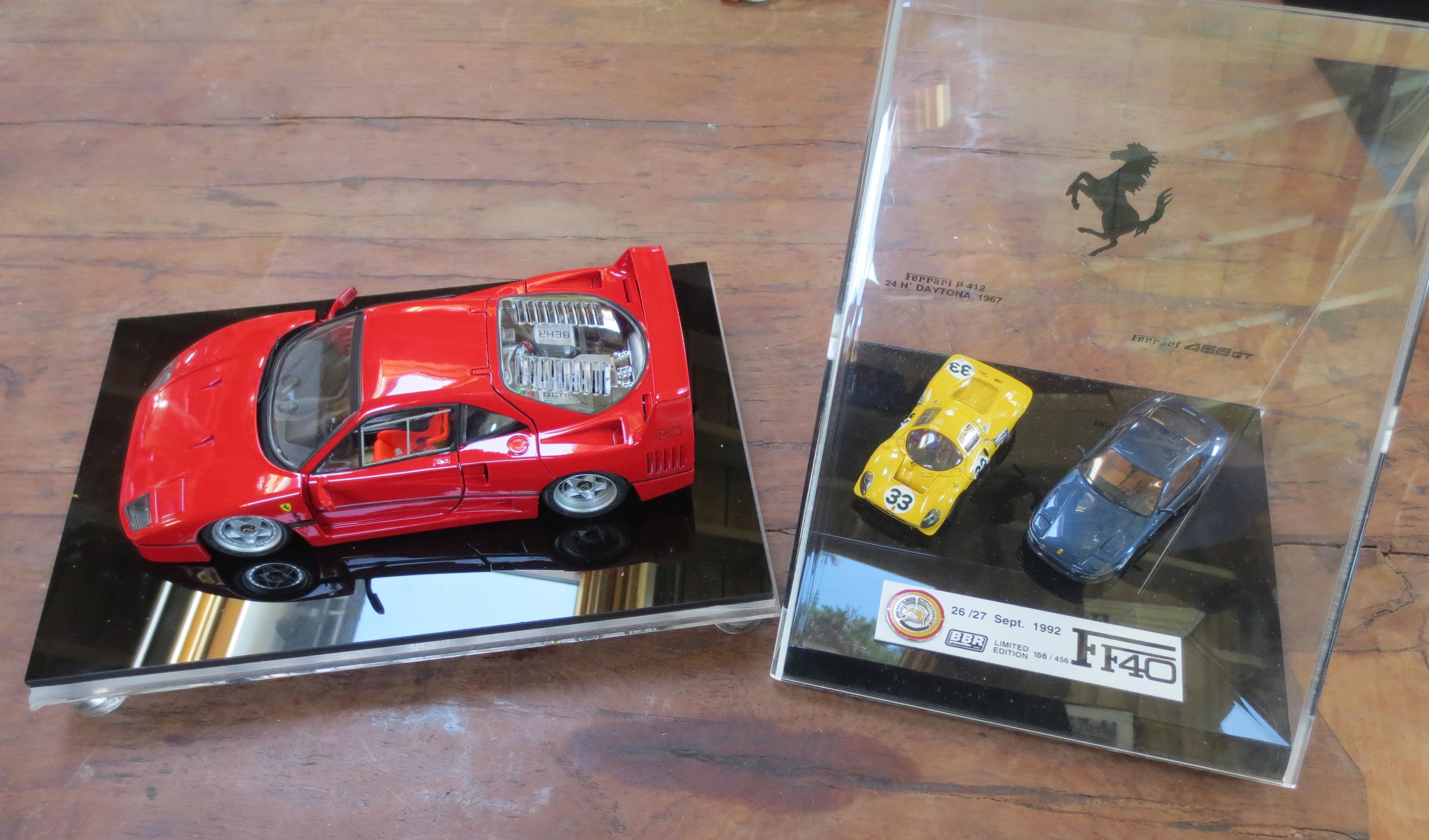 Bonhams Cars Three Ferrari Scale Models 2