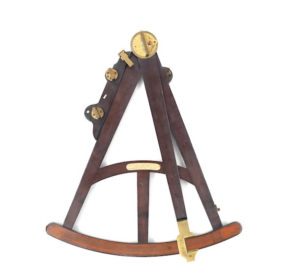 Bonhams : A fine George Adams senior mahogany and brass Hadley's ...