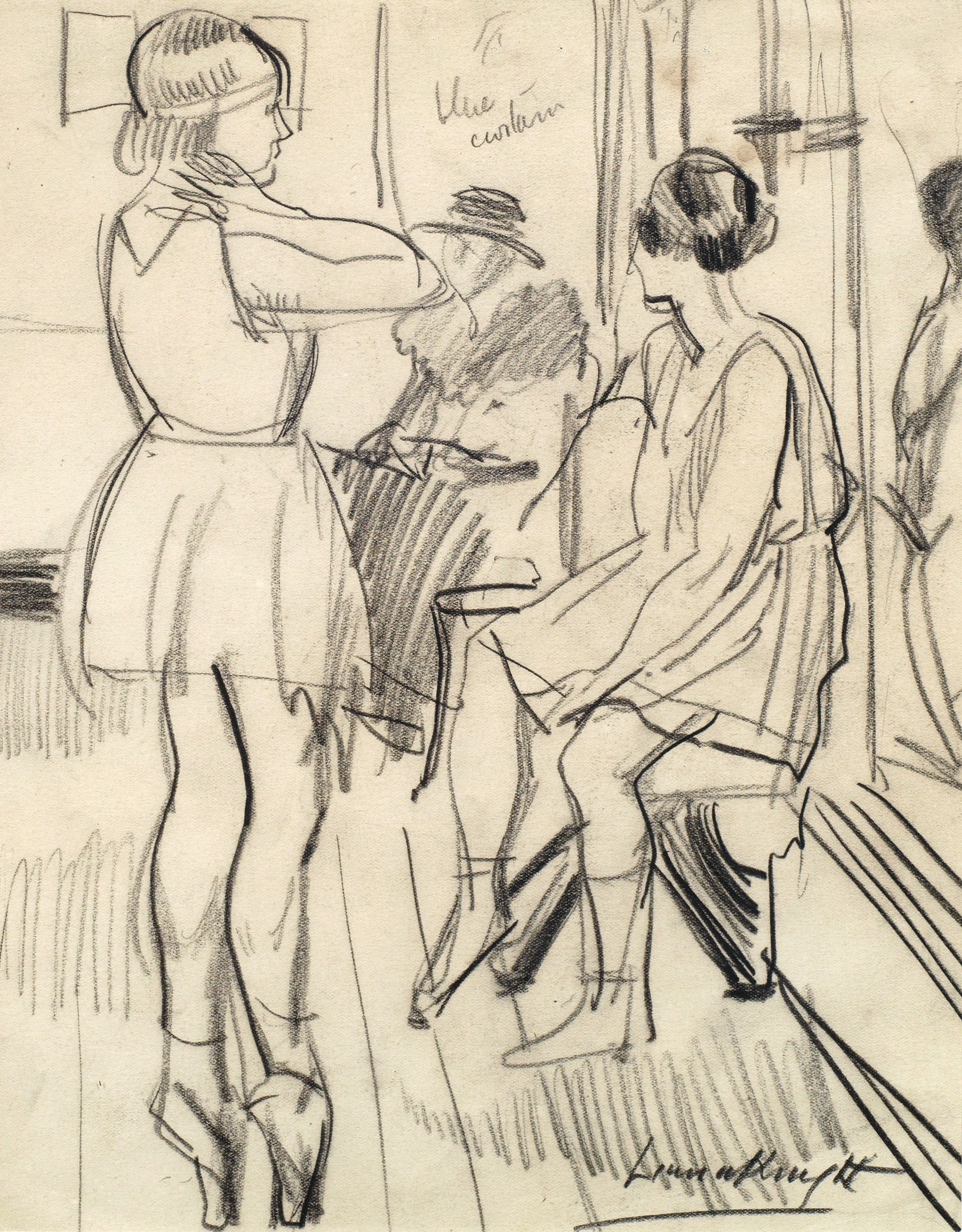 Bonhams : Dame Laura Knight RA, RWS (British, 1877-1970) Ballet school
