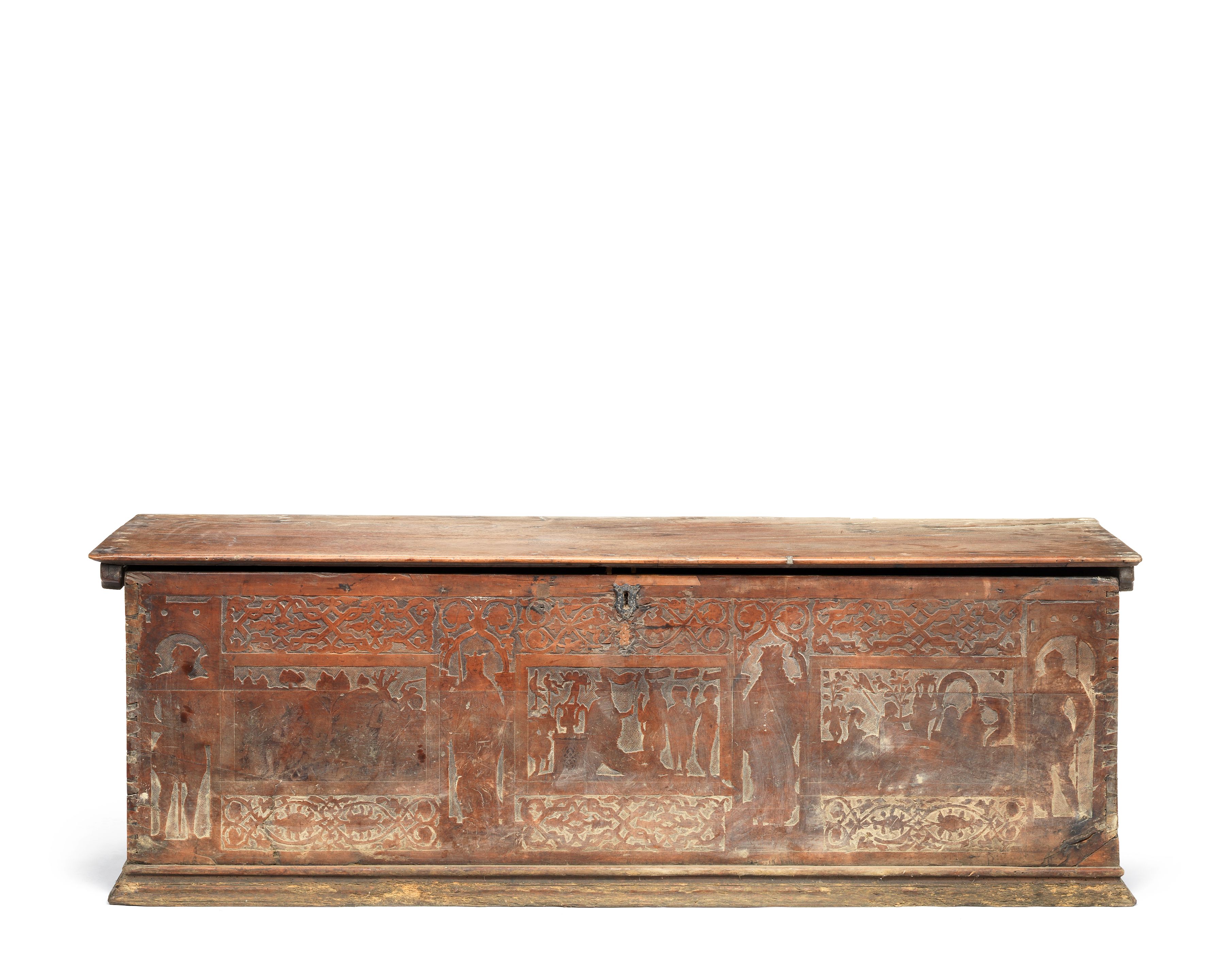 Bonhams : An Alto Adige 18th century cedar cassone