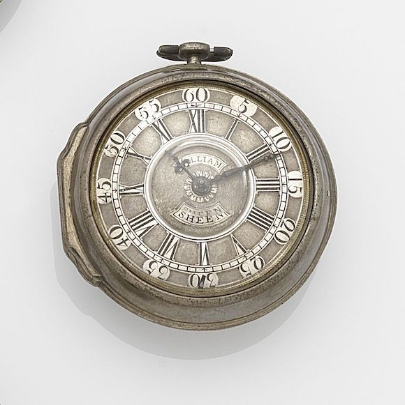 Bonhams : William Batho, London. A silver key wind pair case pocket ...