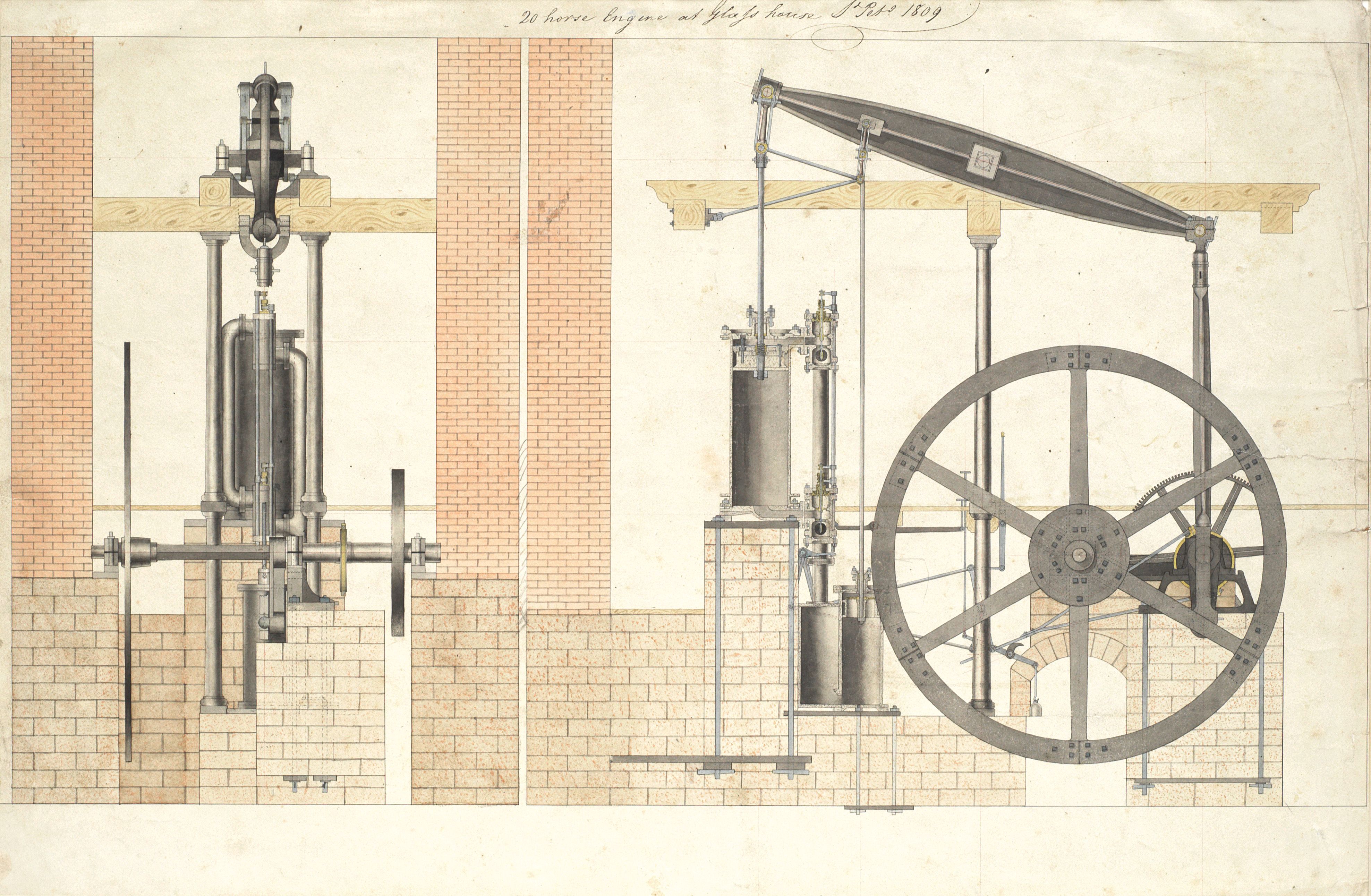 Bonhams : Portfolio of thirty-one engineering drawings, by the famous ...