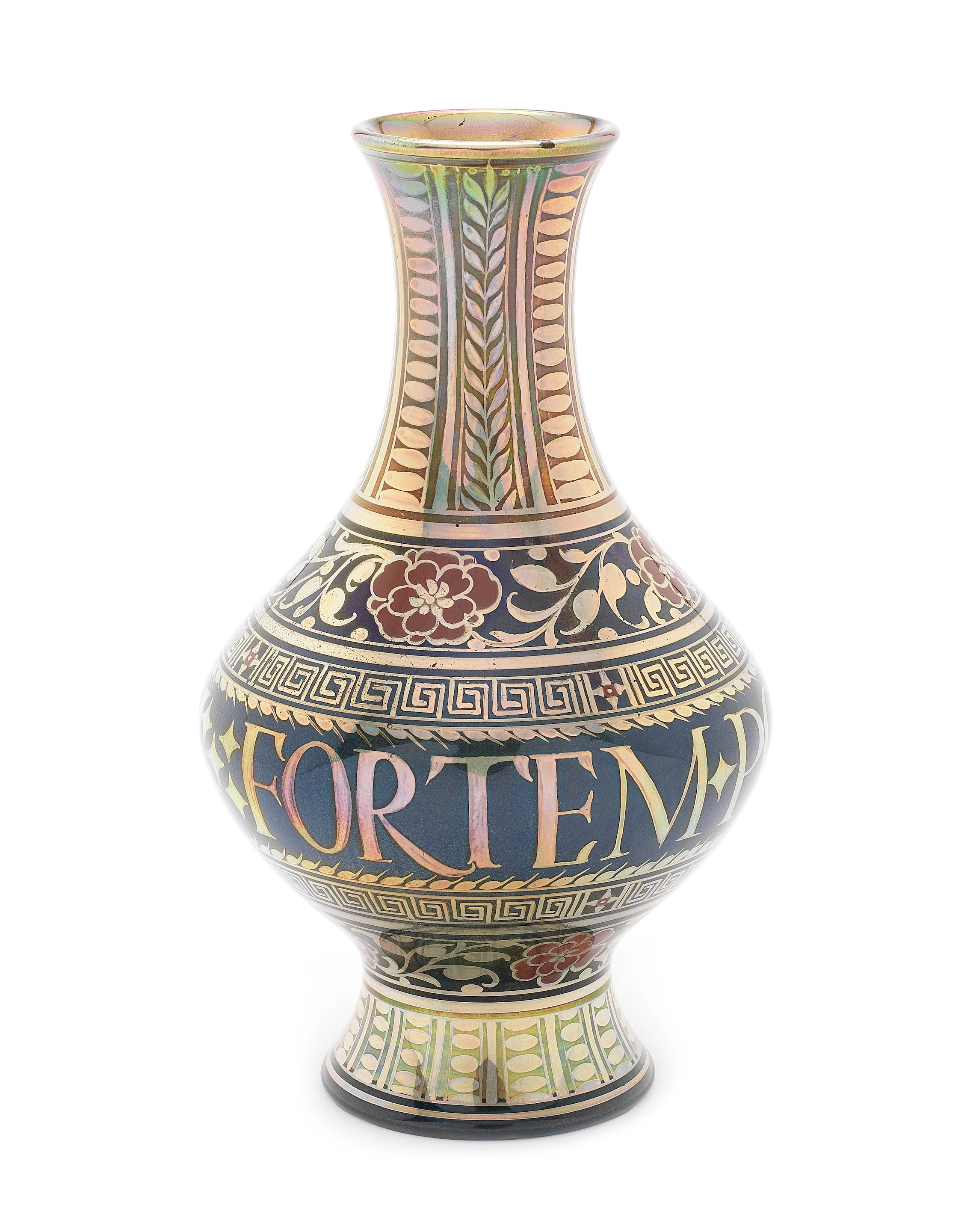 Bonhams : William Mycock for Pilkington Royal Lancastrian a Lustre Vase ...