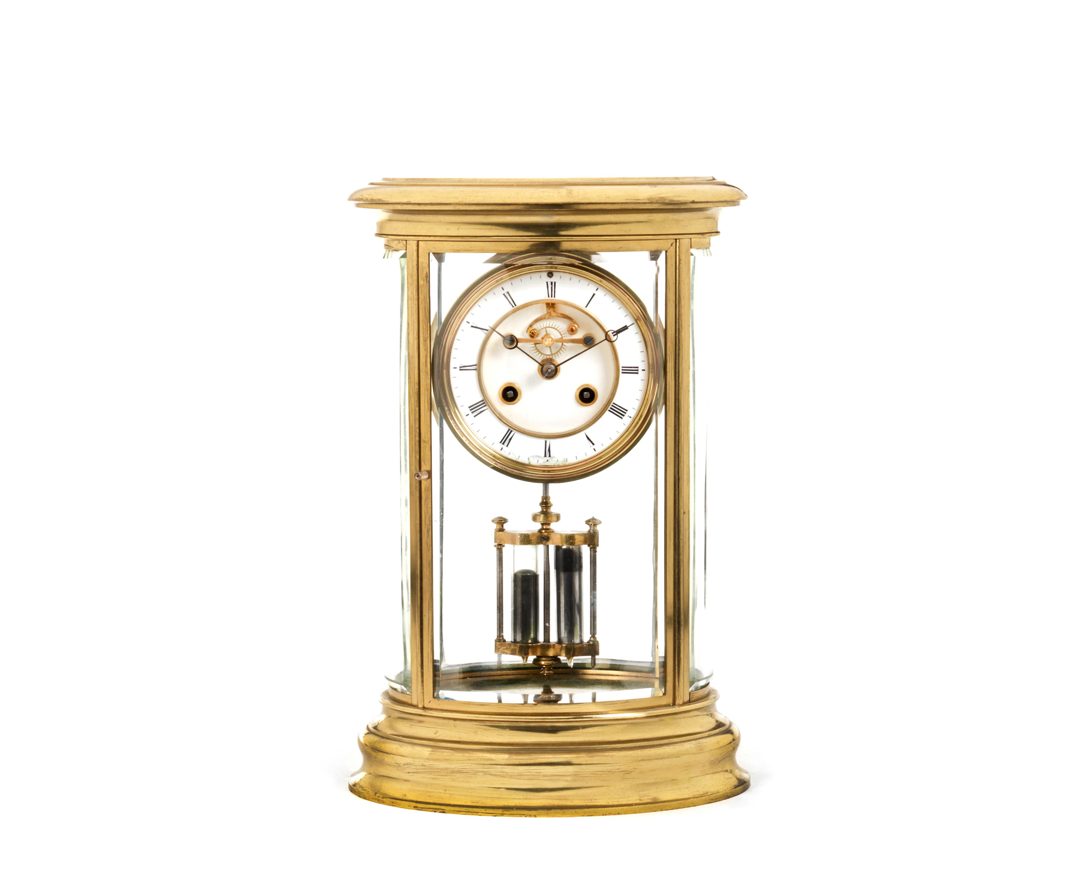 Bonhams : A late 19th/early 20th century French four glass Brocot ...