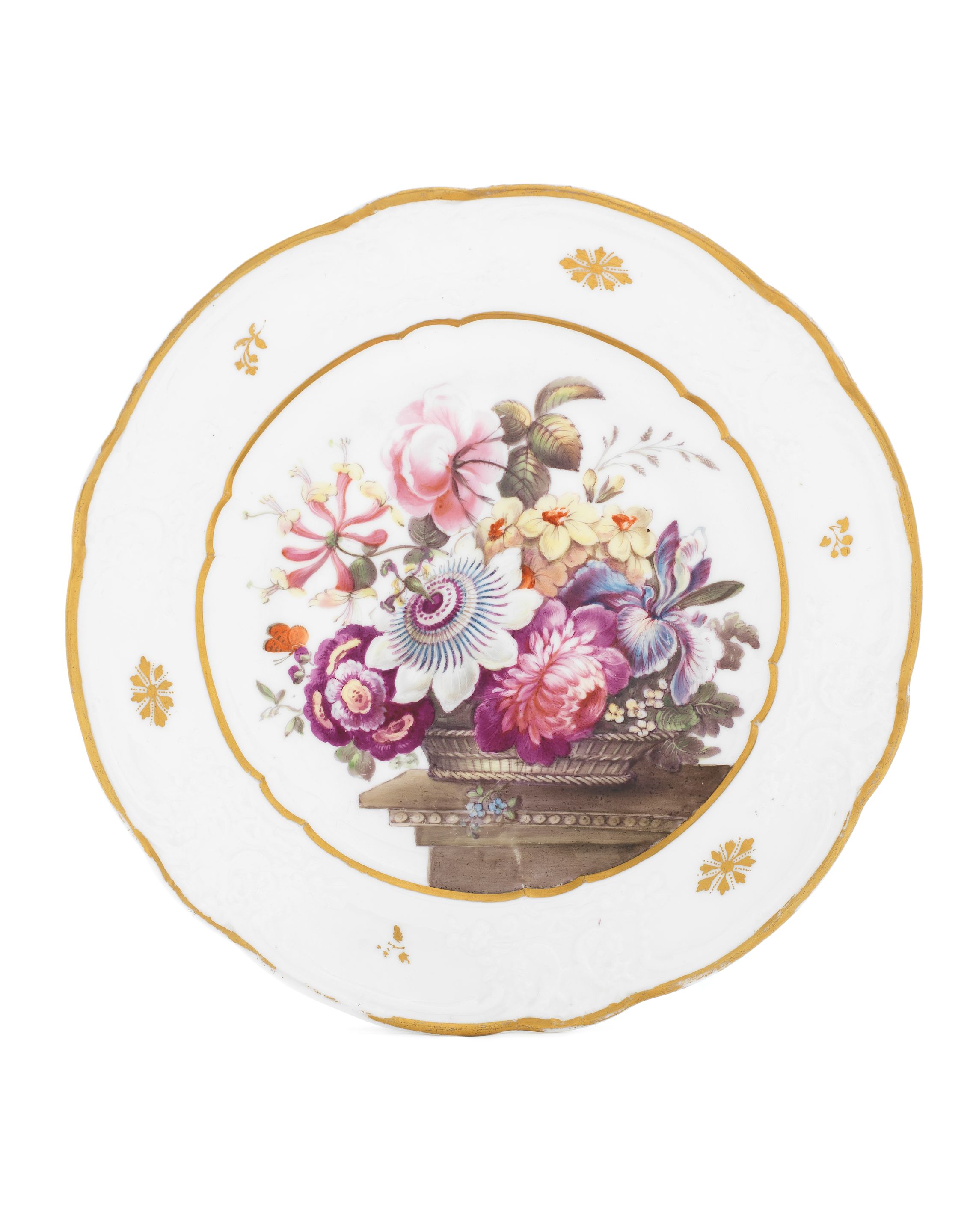 Bonhams : A rare Nantgarw plate by Thomas Pardoe, circa 1818-20