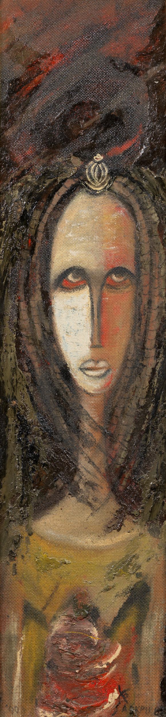 Bonhams : Okpu Eze (Nigerian, born 1934) Nigerian lady