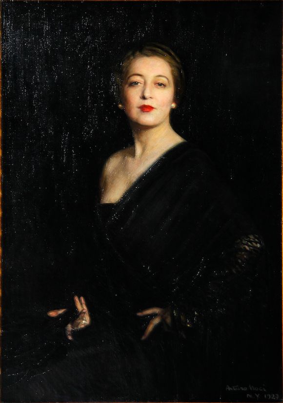 Bonhams : Arturo Noci Portrait of Mrs Cosmo Hamilton