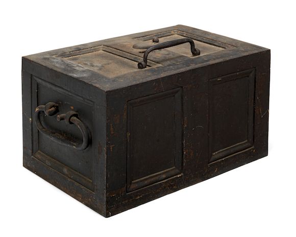Bonhams : An 18th century iron strong box
