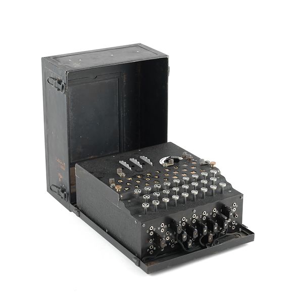 Bonhams : A "Ertel-Werke" 3-rotor Enigma Enciphering Machine, Munich ...