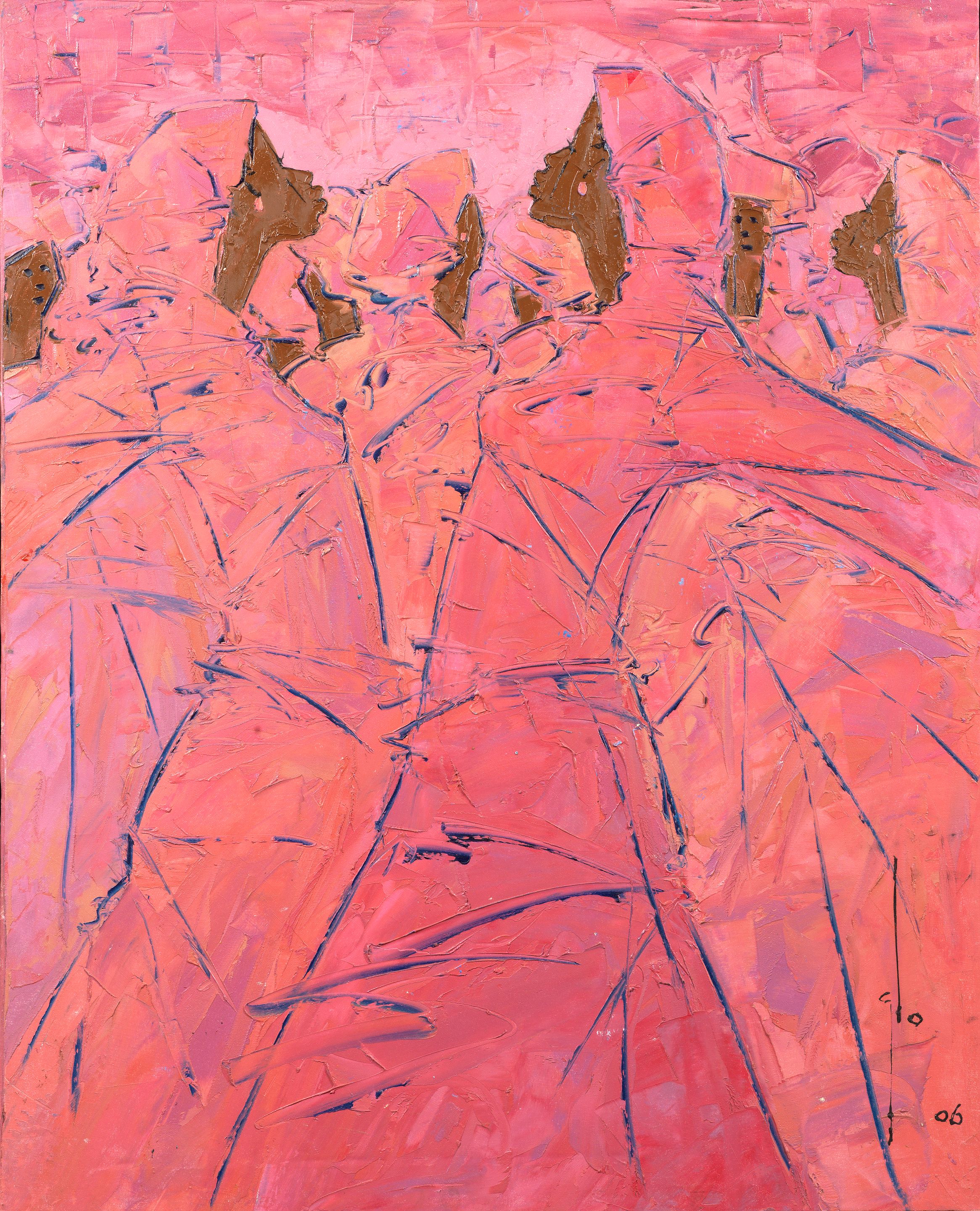 Bonhams : Ablade Glover (Ghanaian, born 1934) Orange images