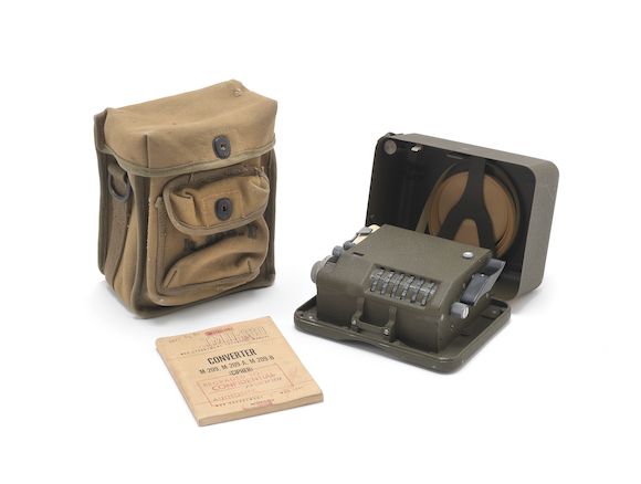 Bonhams : A M-209-B encryption machine, supplied by L C Smith & Corona ...