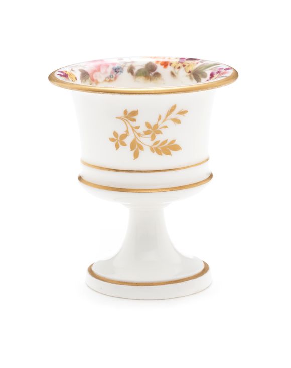 Bonhams : A rare Nantgarw small vase painted by Thomas Pardoe, circa ...
