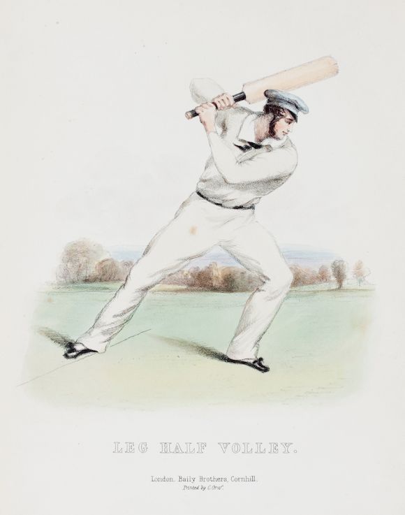 Bonhams : [WANOSTROCHT, Nicholas] Felix on the Bat, 1845; The Cricket ...