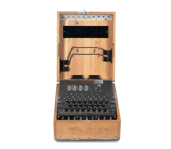 Bonhams : A rare four-rotor M4 Enigma cipher machine, German, circa 1944,