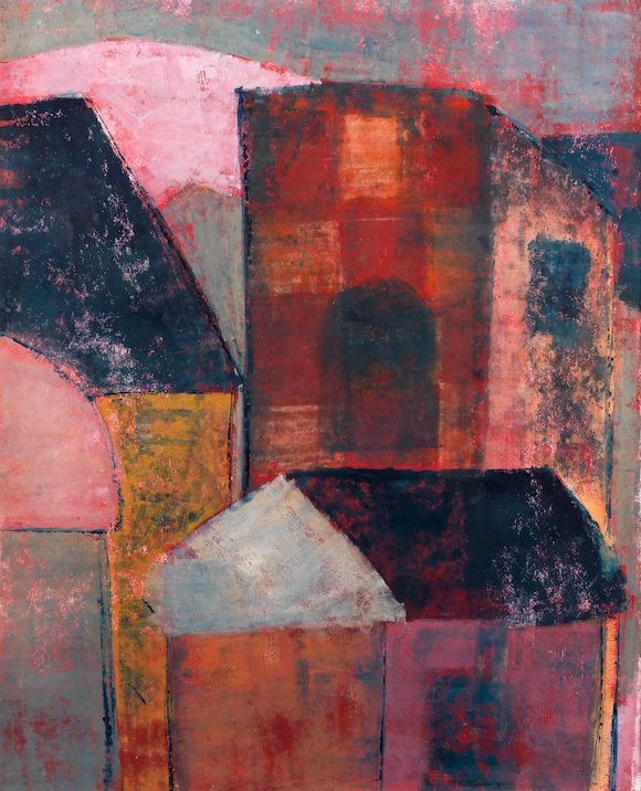Bonhams : Muraina Oyelami (Nigerian, born 1940) Study of buildings