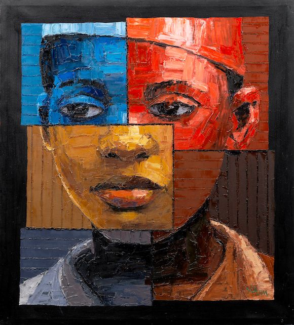 Bonhams : Rom Isichei (Nigerian, born 1966) Nostalgia II