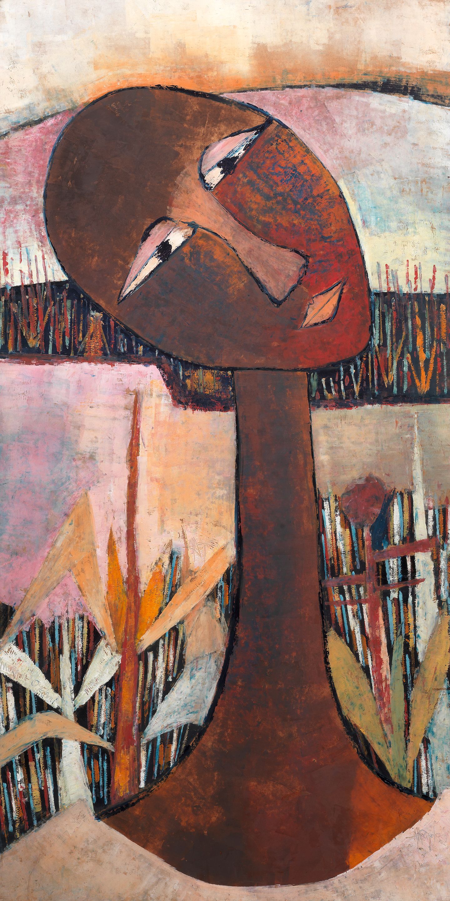 Bonhams : Muraina Oyelami (Nigerian, born 1940) Girl at puberty